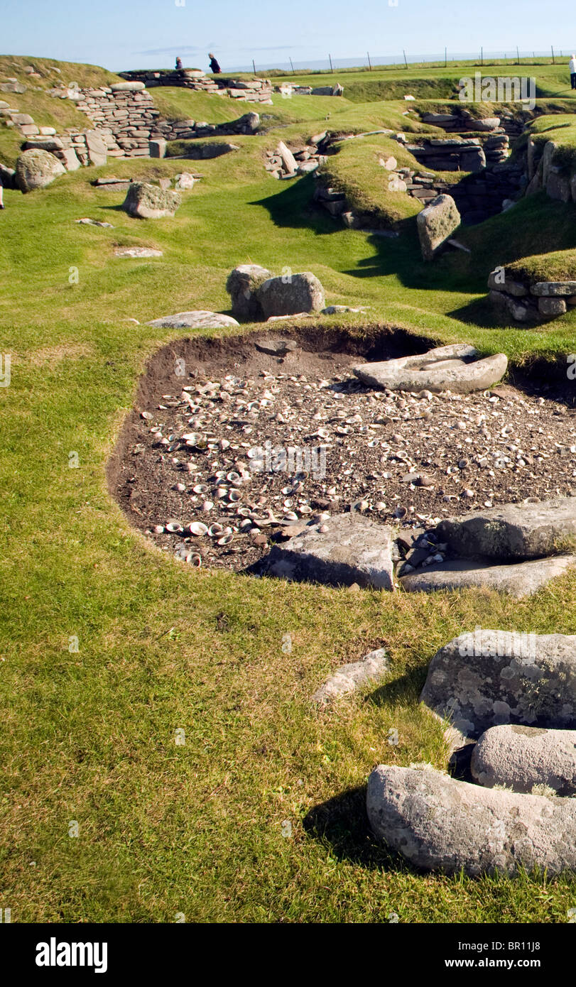 Prehistoric settlement Jarlshof, Shetland Islands Stock Photo - Alamy