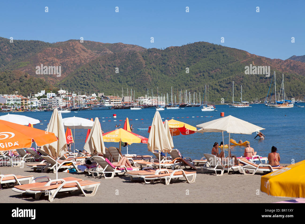 Turkey marmaris beach hi-res stock photography and images - Alamy