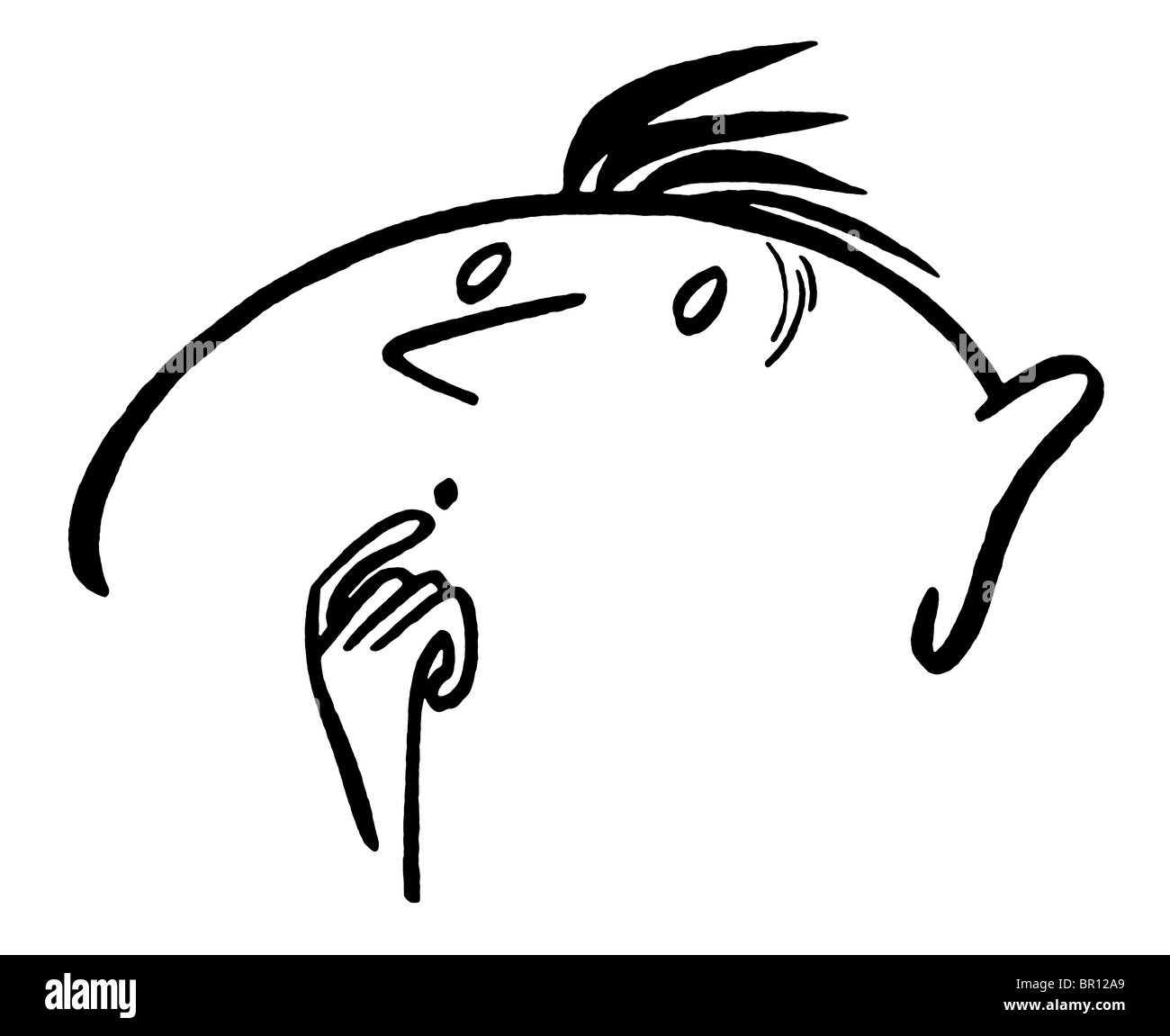 Surprised man cartoon illustration hi-res stock photography and images ...