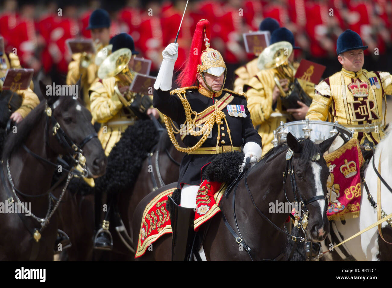 Mounted Bands of the Household Cavalry. "Trooping the Colour" 2010 ...
