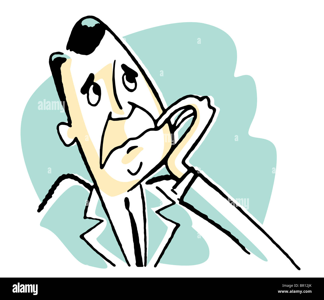 Worried well dressed man Cut Out Stock Images & Pictures - Alamy