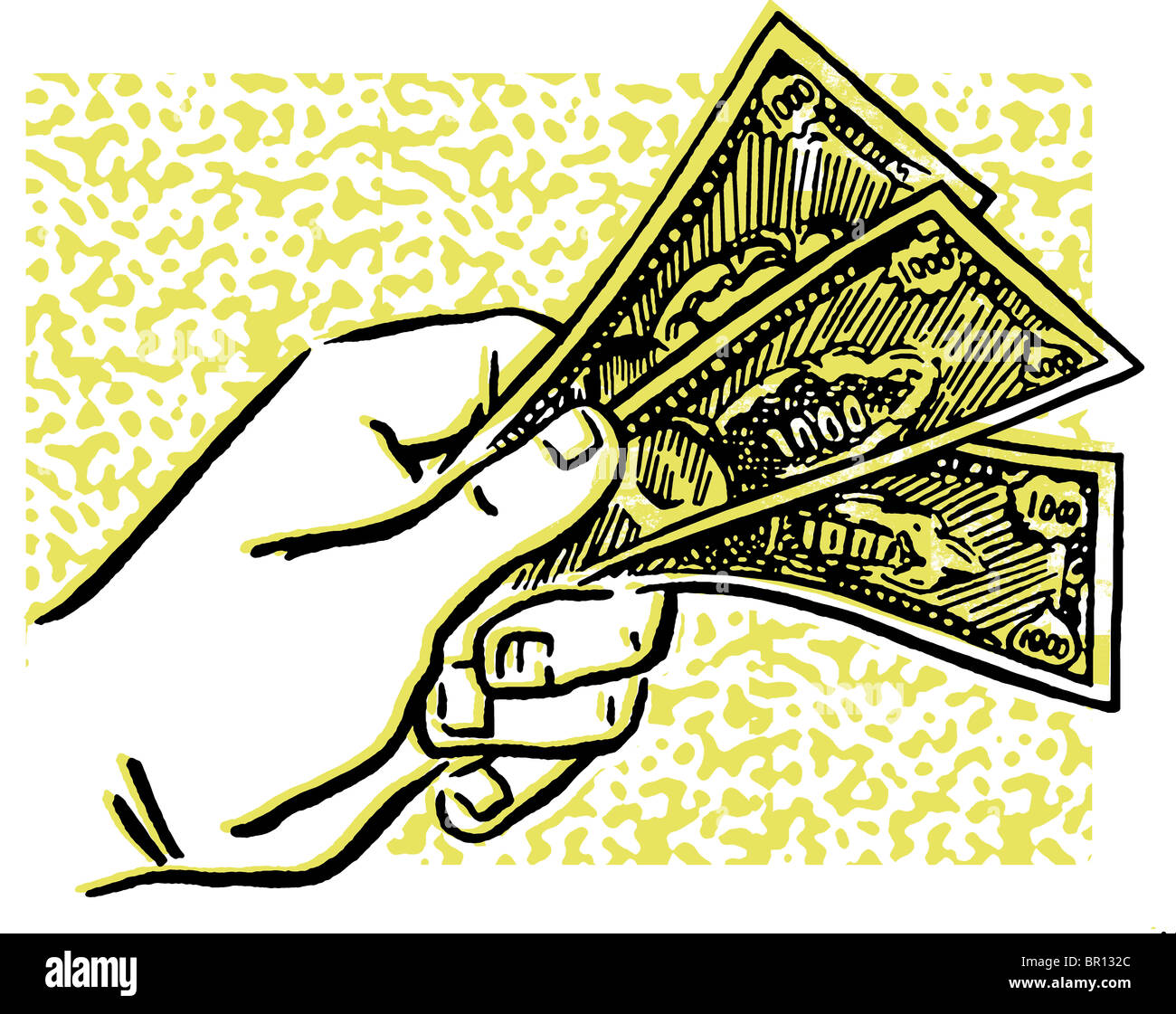 Drawing of a fist Cut Out Stock Images & Pictures - Alamy