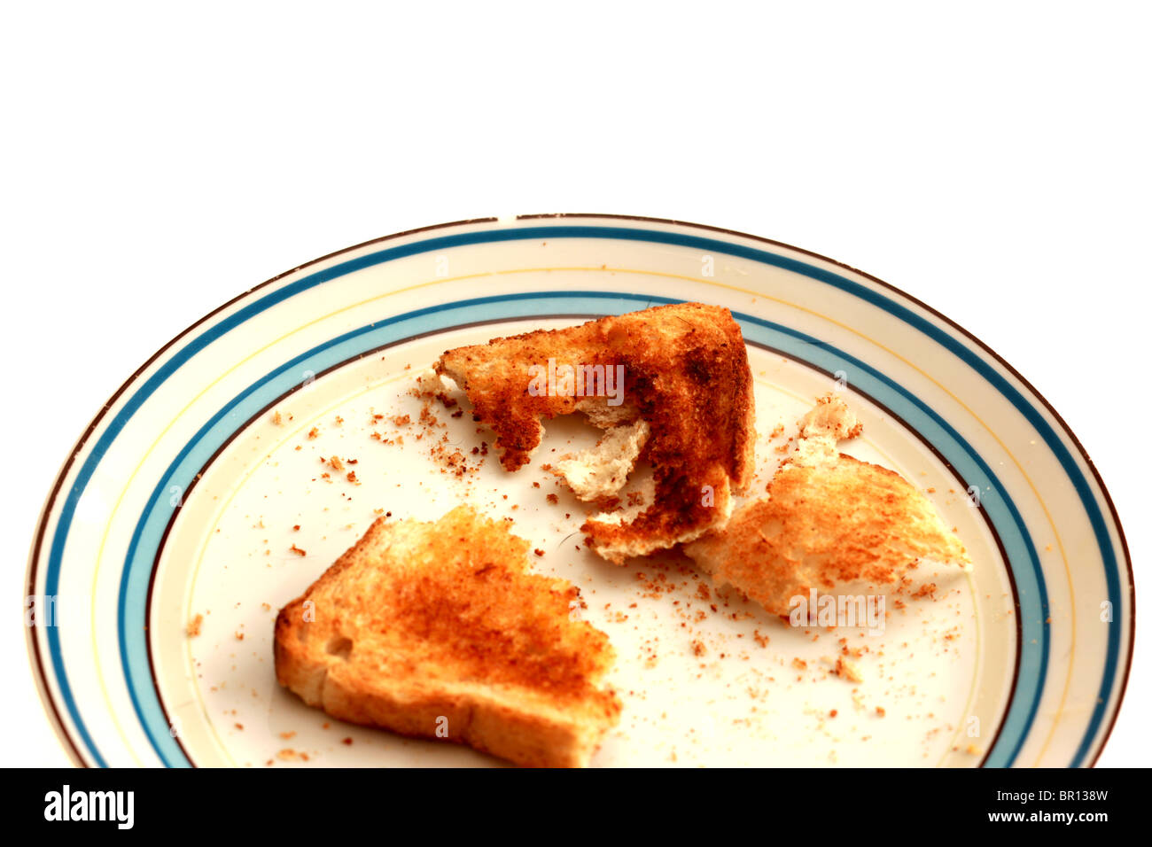 Half Eaten Toast Stock Photo - Alamy