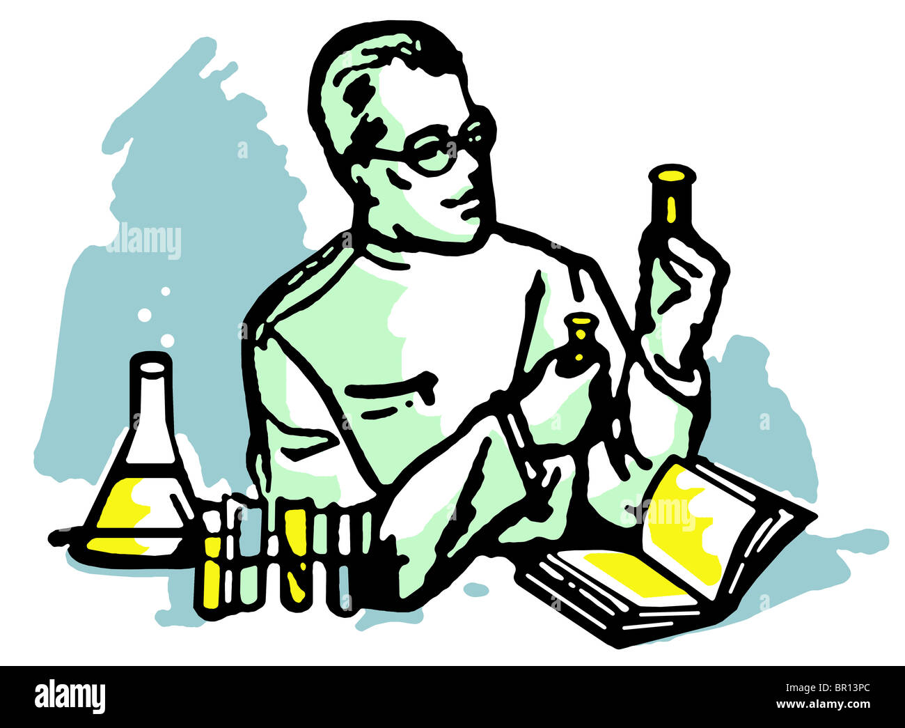 A portrait of a scientist Stock Photo - Alamy