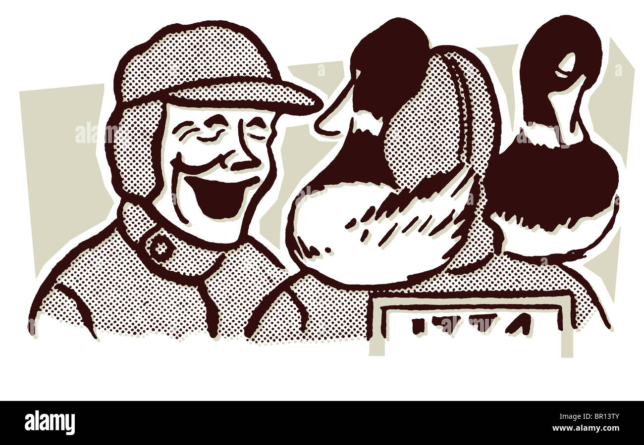 Hunter carrying Cut Out Stock Images & Pictures - Alamy