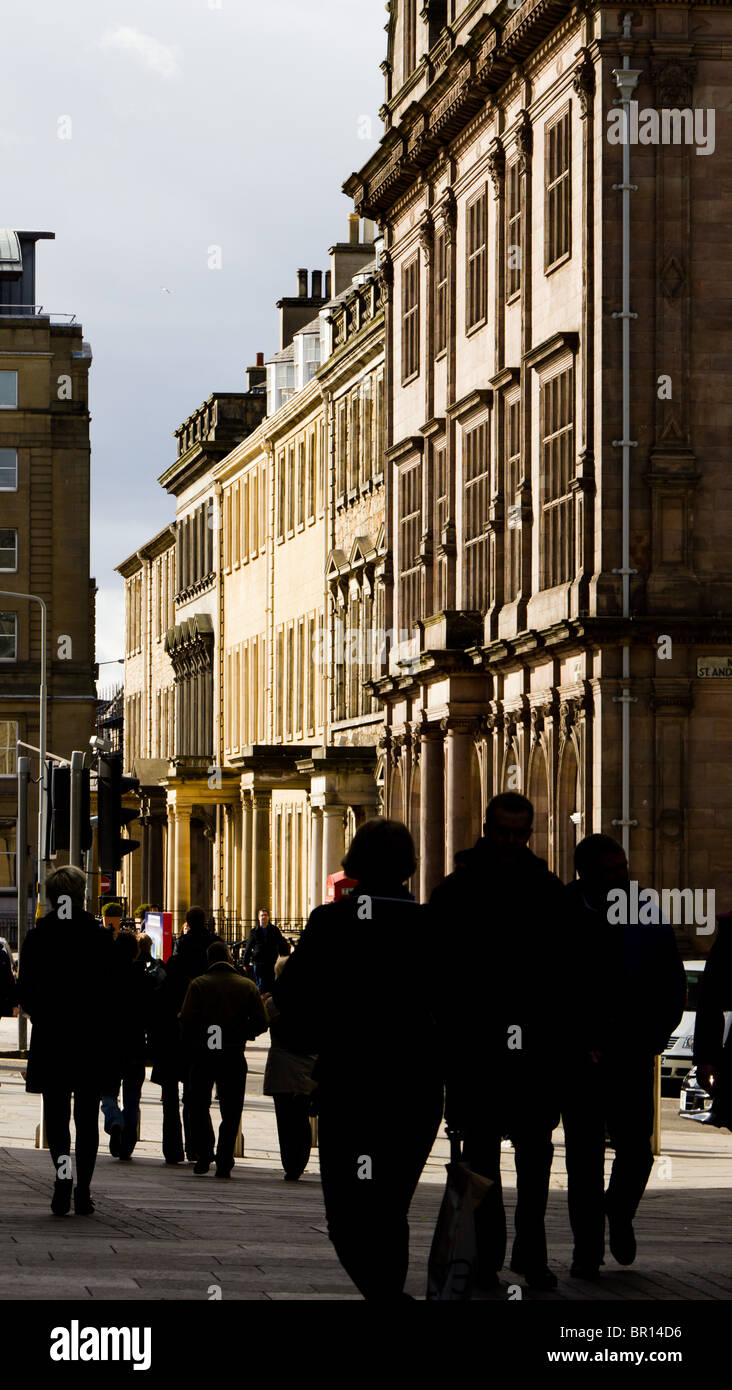 Edinburgh new town street hi-res stock photography and images - Alamy