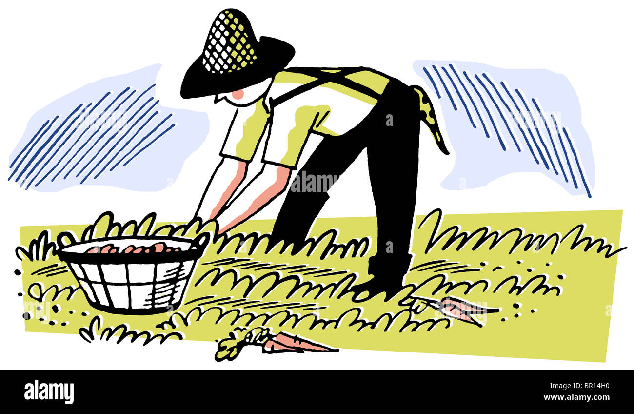 Workers in the field painting hi-res stock photography and images - Alamy