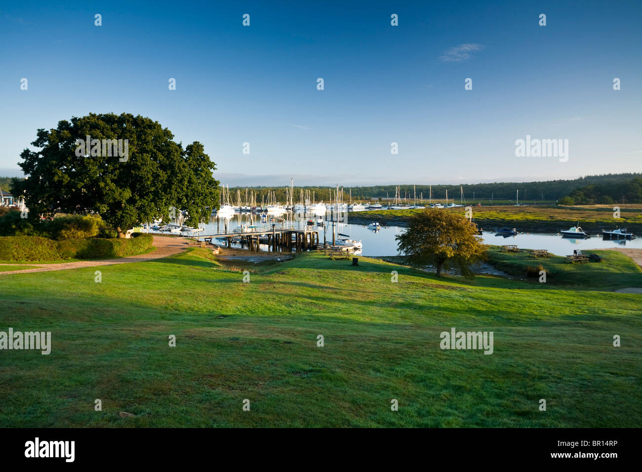 Beaulieu River Marina Bucklers Hard High Resolution Stock Photography ...