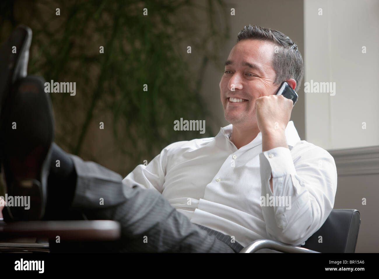 Feet On Desk High Resolution Stock Photography and Images - Alamy
