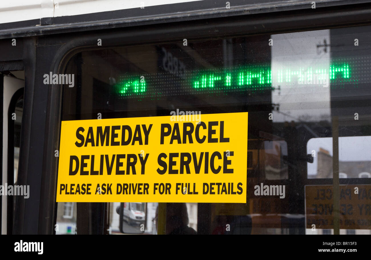 Delivery bus hi-res stock photography and images - Alamy