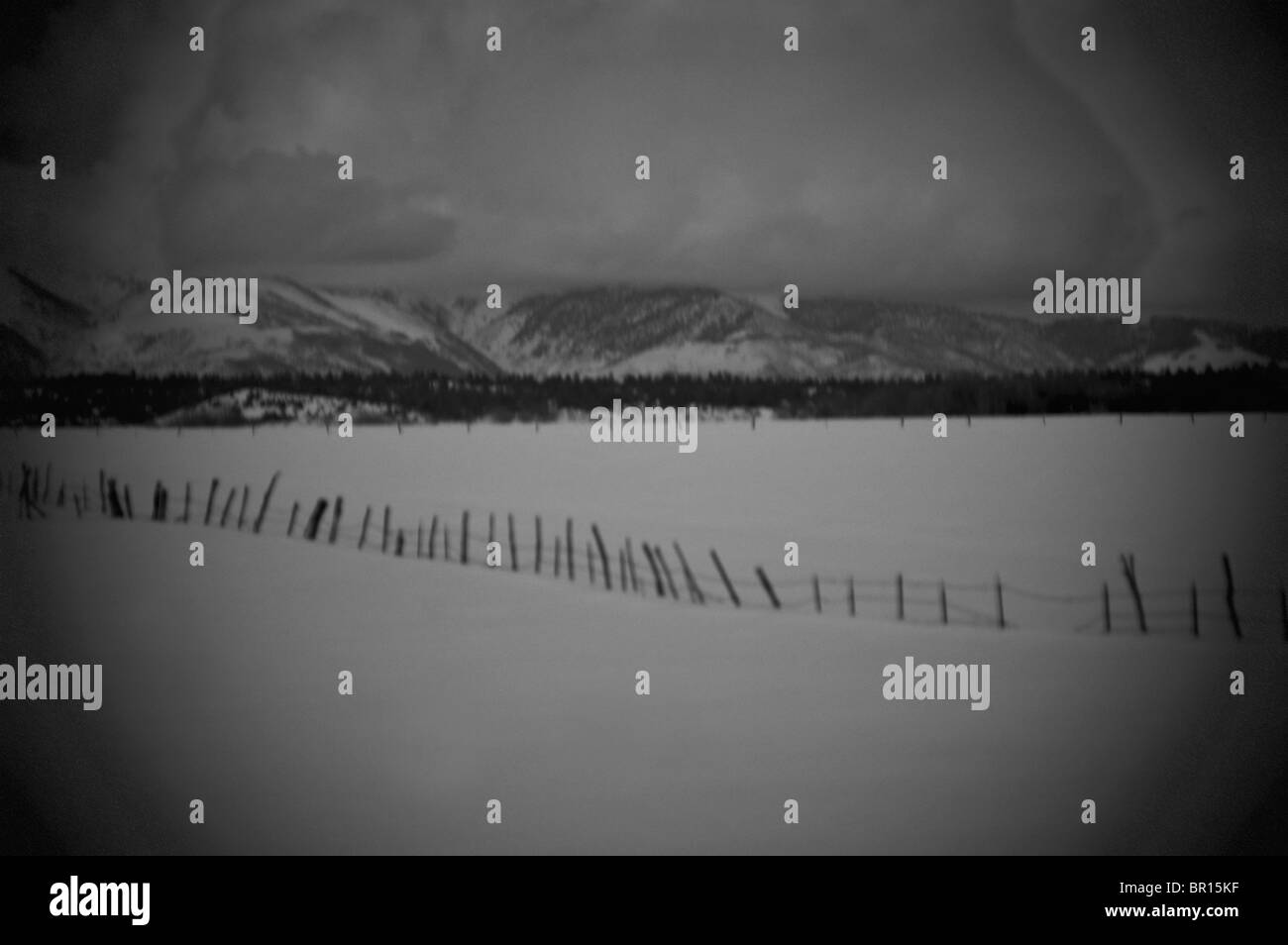 Blast of snow Black and White Stock Photos & Images - Alamy