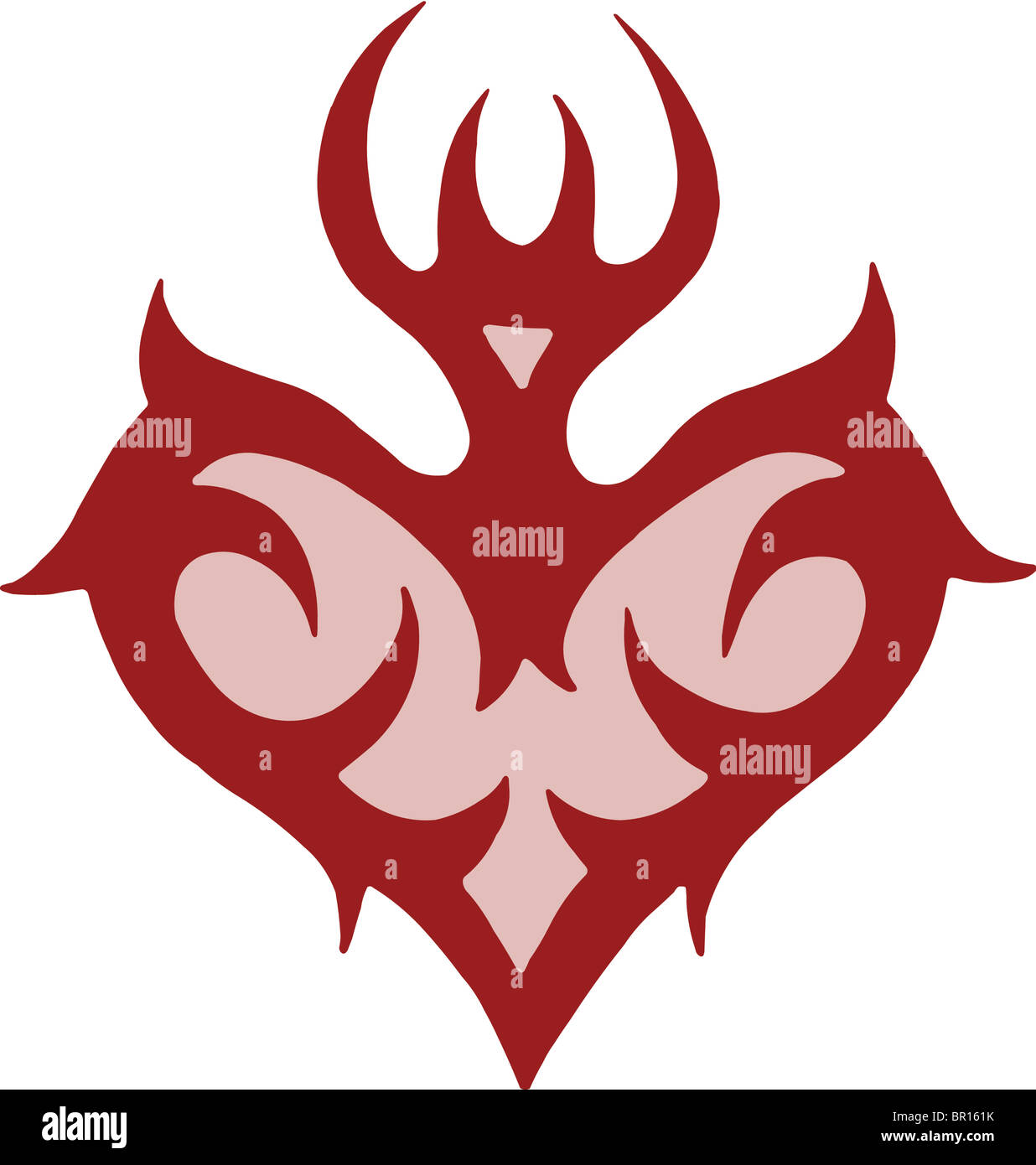 Tribal heart hi-res stock photography and images - Alamy