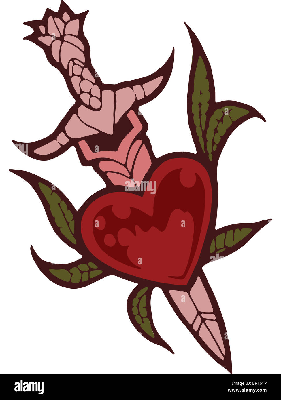 Heart dagger hi-res stock photography and images - Alamy