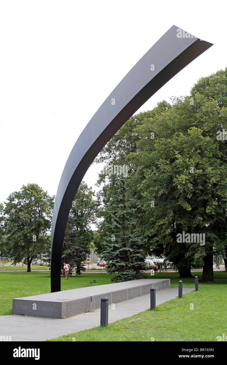 Estonia Ferry Disaster Memorial in Tallinn, Estonia Stock Photo - Alamy