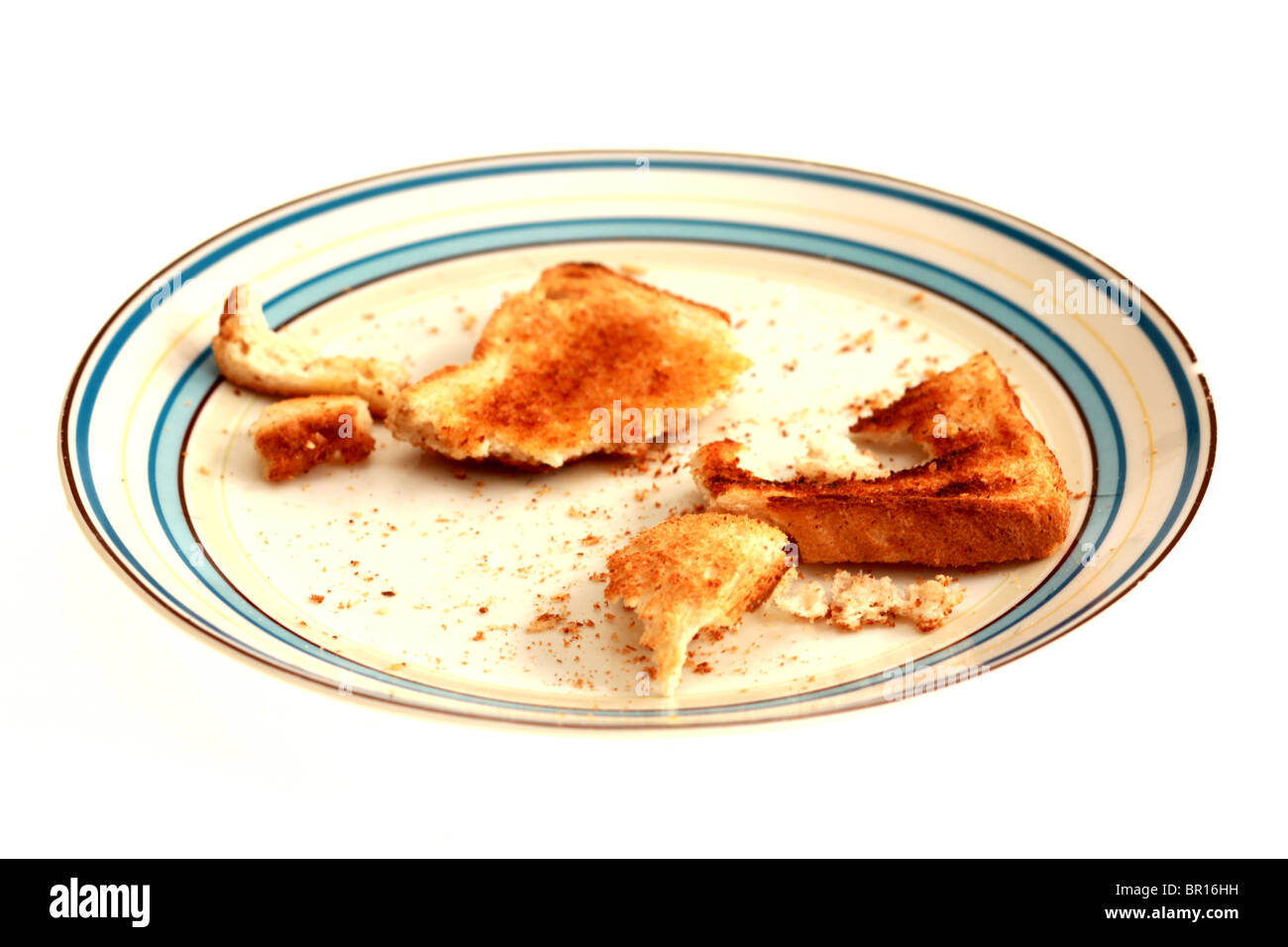 Half Eaten Toast Stock Photo - Alamy