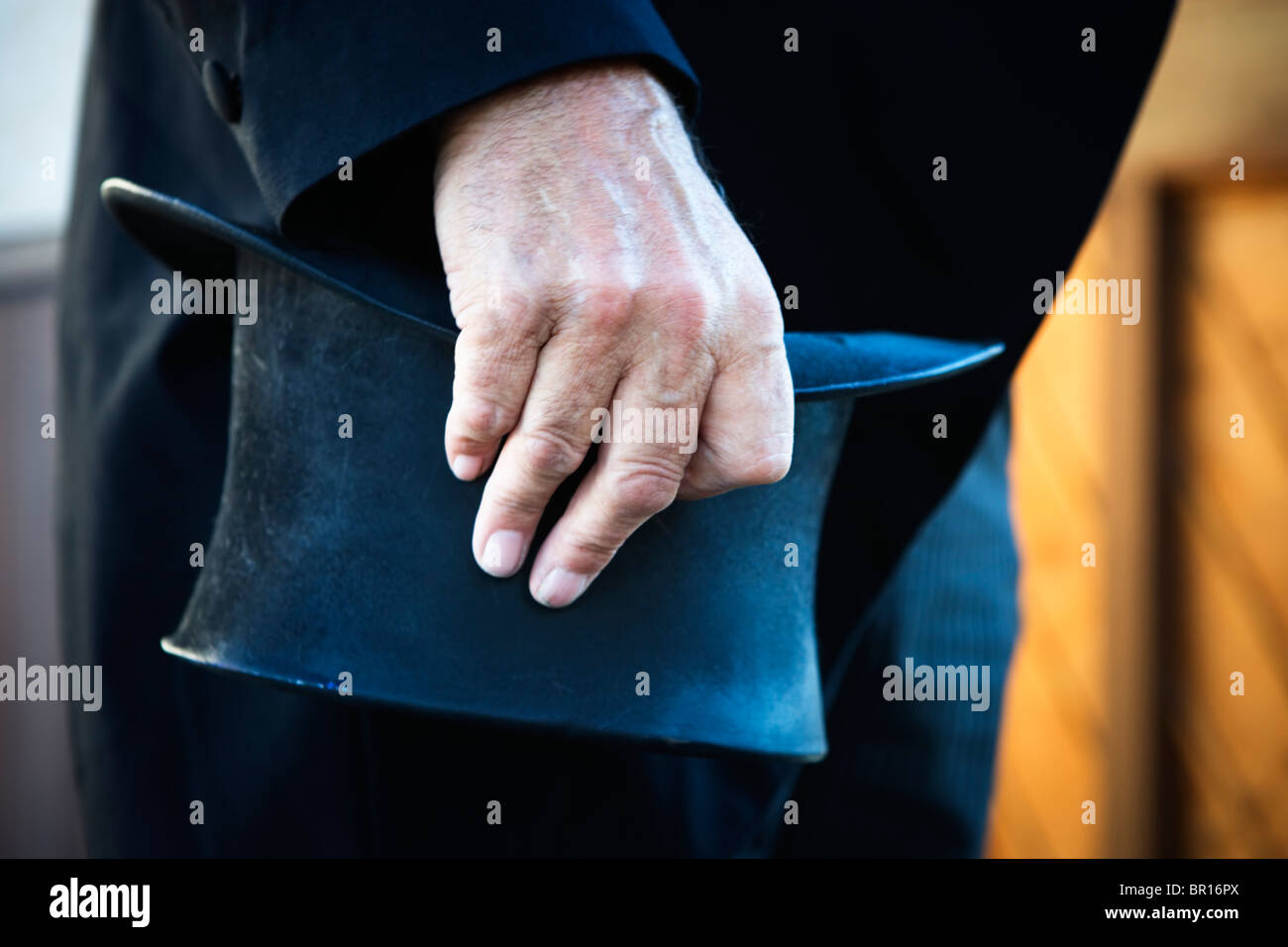 Mans left hand holding hi-res stock photography and images - Alamy