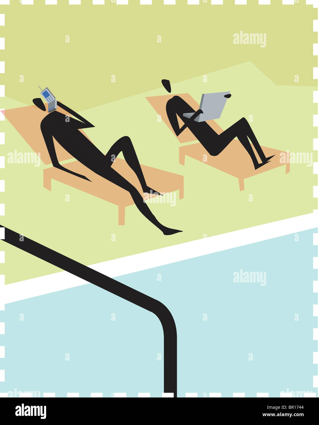 Wired And Wireless Telecom High Resolution Stock Photography and Images ...