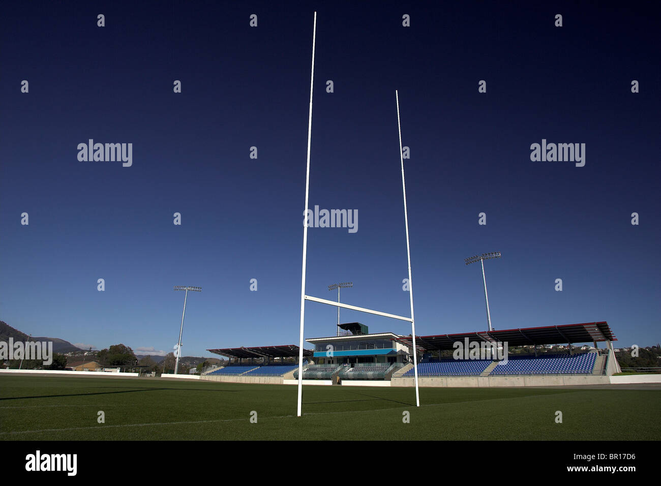 Trafalgar Park, Nelson, New Zealand, one of the venues for the 2011 ...