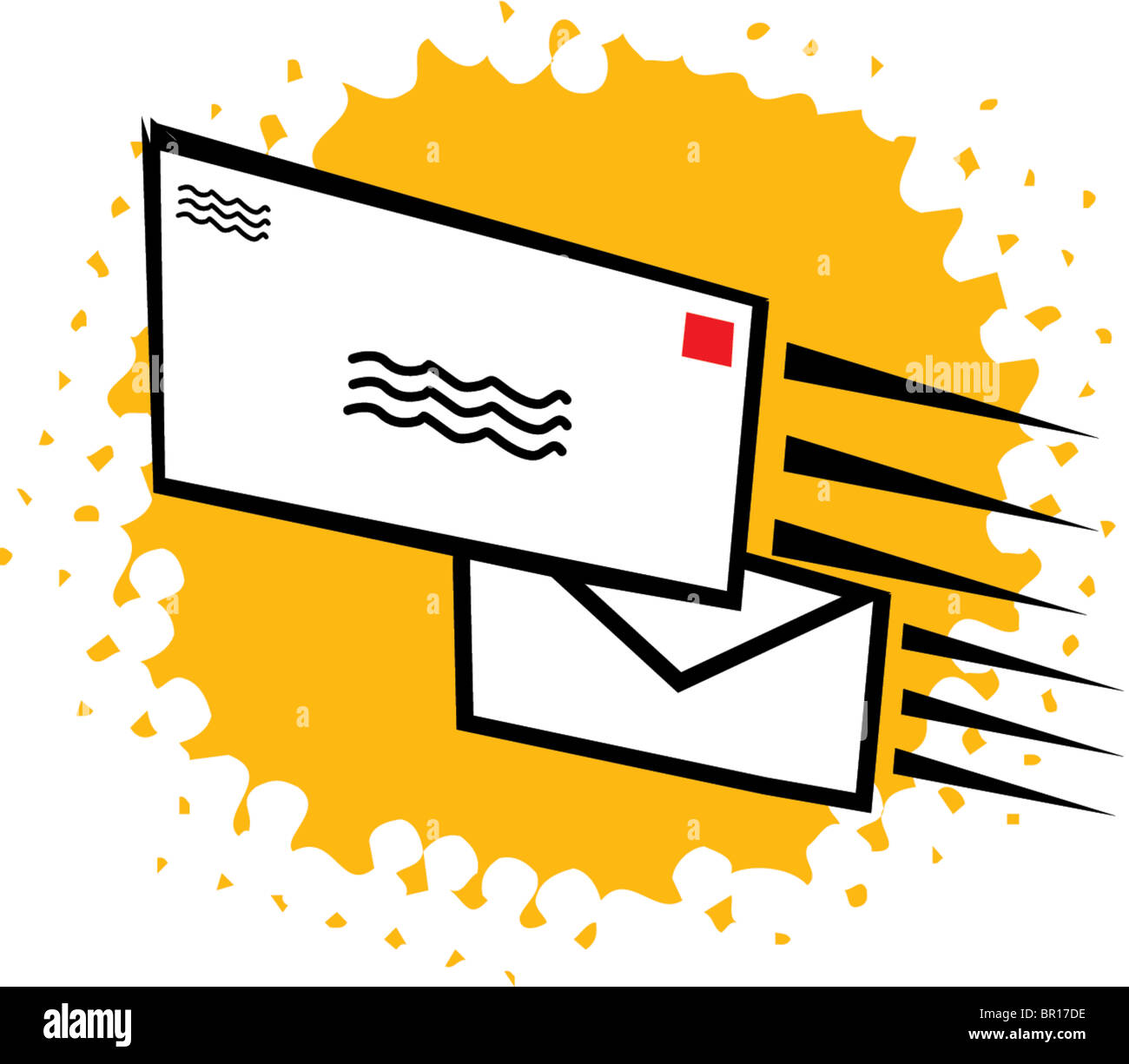 Direct Mail Letter Printing Clipart