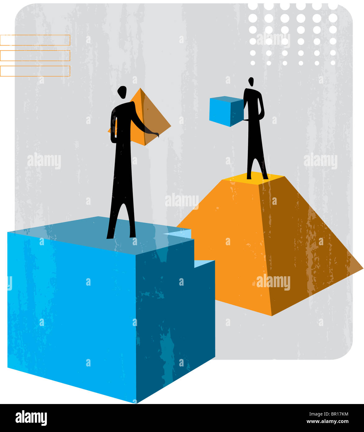 Two people partner build business team hi-res stock photography and ...