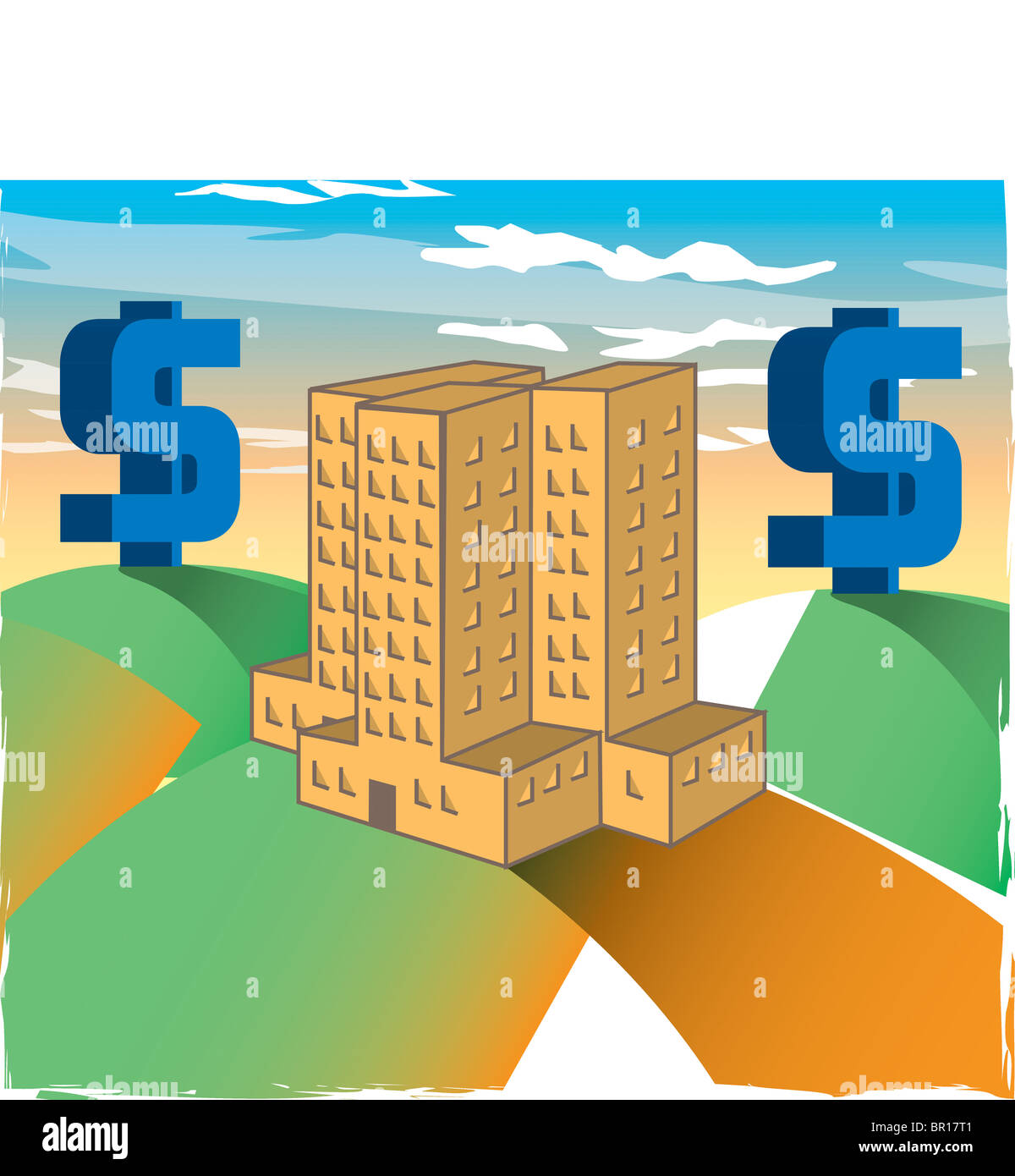 Between signs hi-res stock photography and images - Alamy