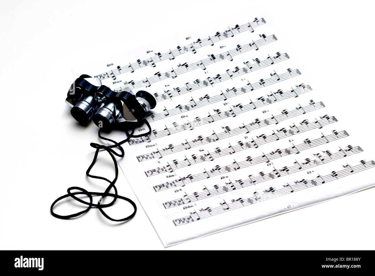 Musical notes cutout hi-res stock photography and images - Alamy