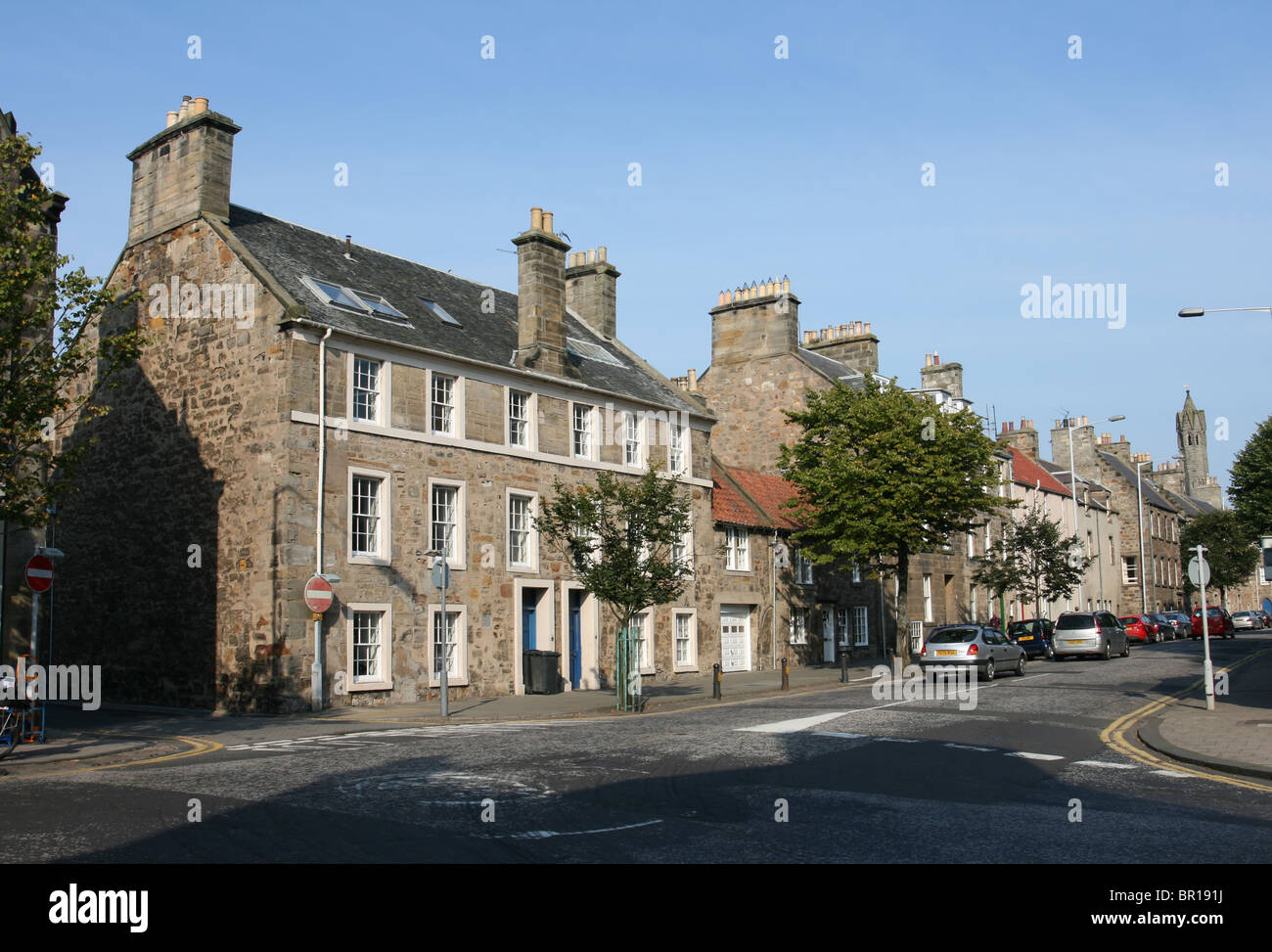 St Andrews street scene Fife Scotland September 2010 Stock Photo - Alamy