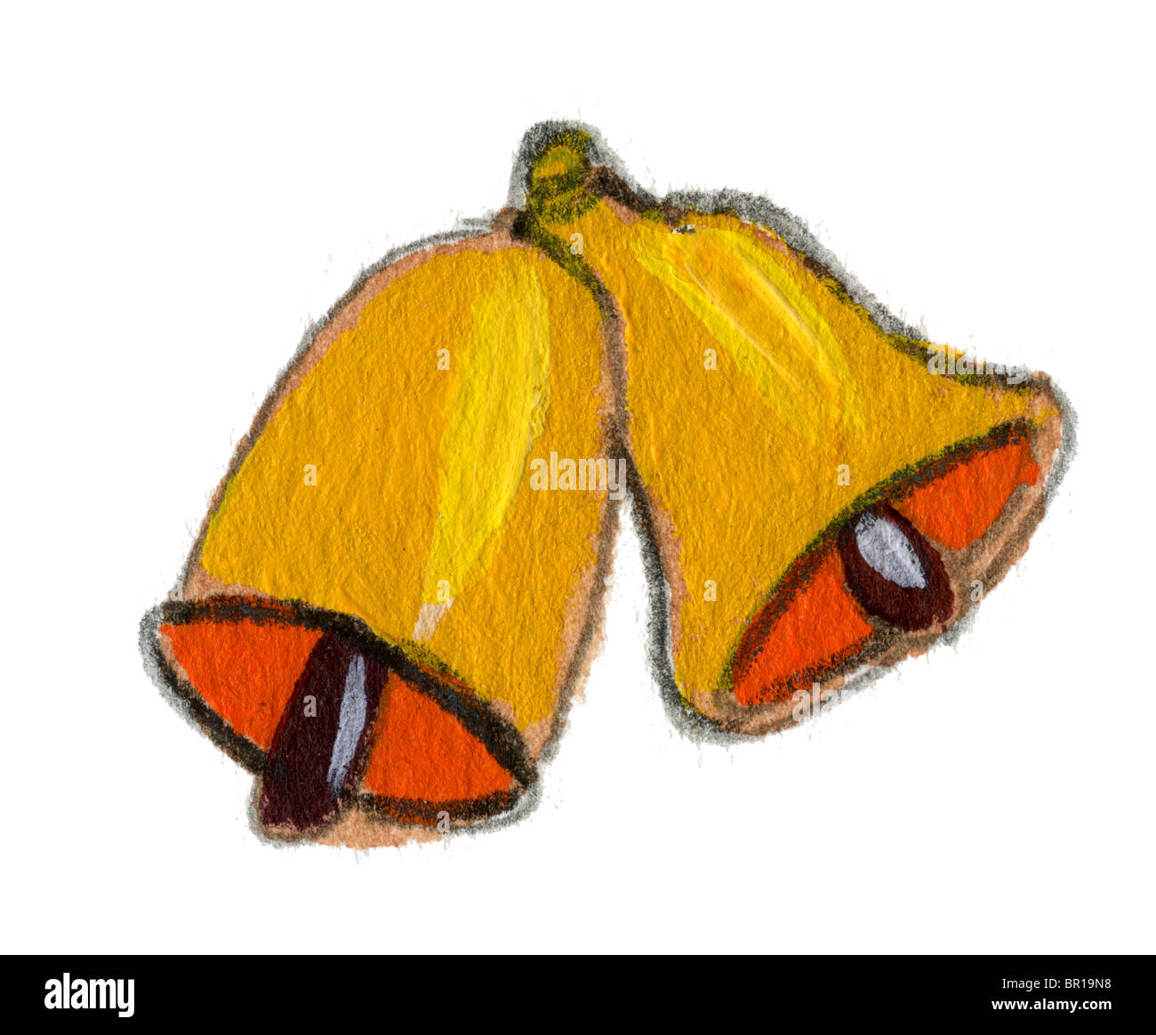 Two bells Cut Out Stock Images & Pictures - Alamy