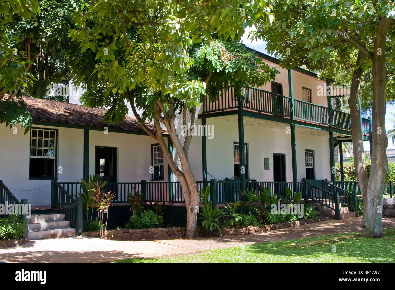 Baldwin House in Lahaina, Maui, Hawaii, USA Stock Photo - Alamy