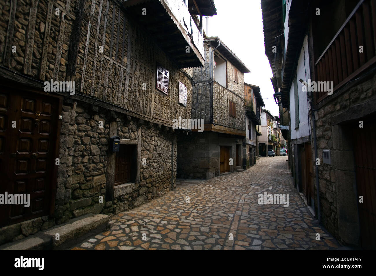 Old village of La Alberca, Spain Stock Photo - Alamy