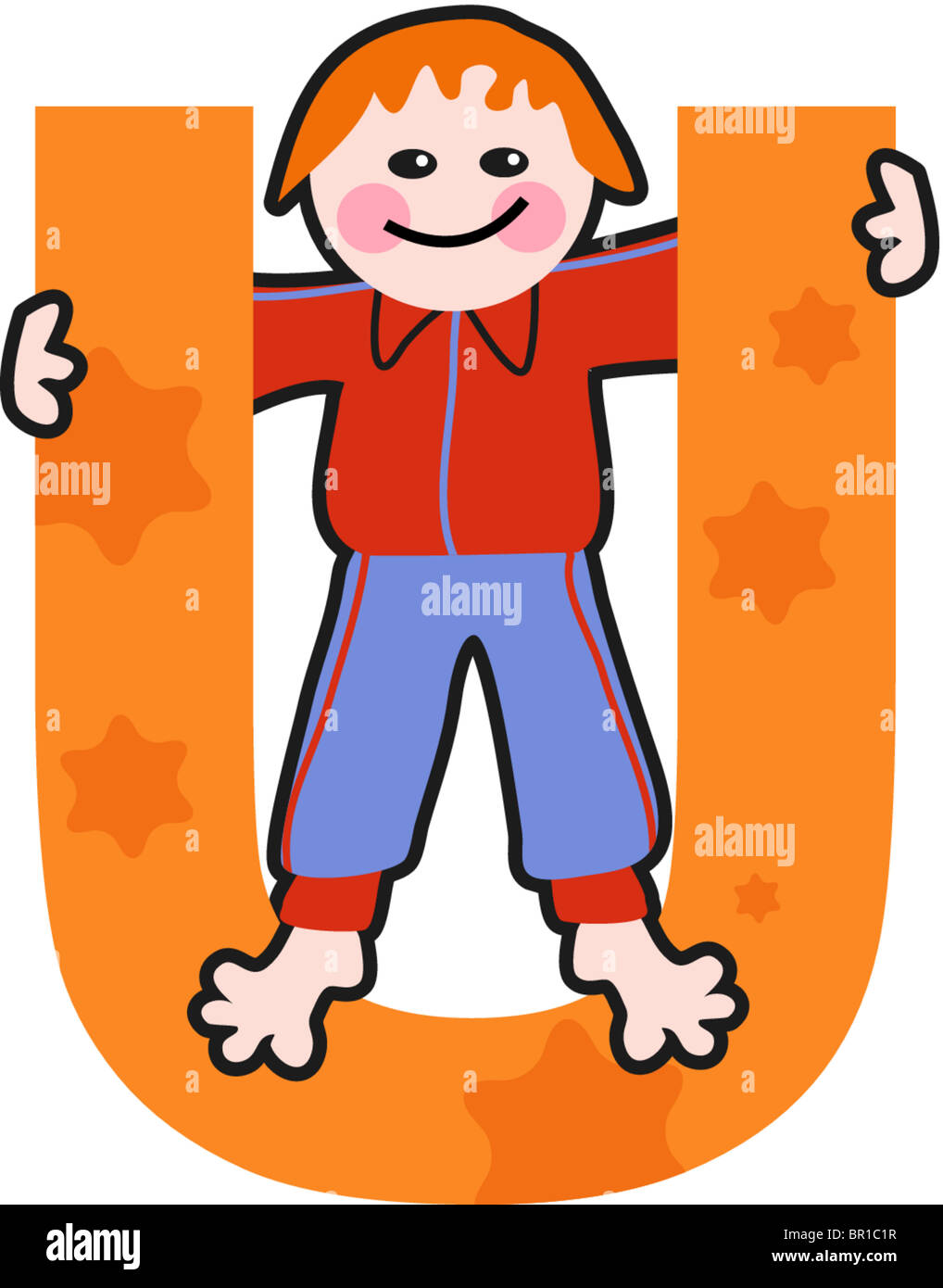 Letter u drawing hi-res stock photography and images - Alamy