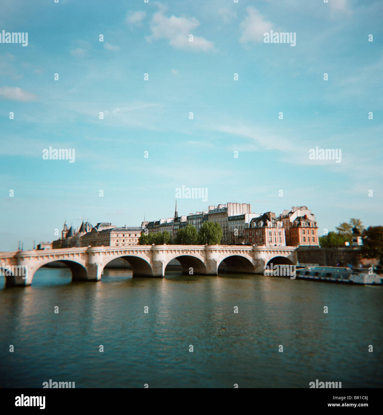 Paris, France, Seine river, the Pont Neuf, bridge Stock Photo - Alamy