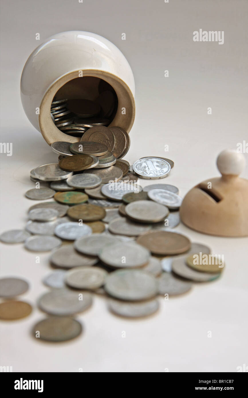 Spilled money hi-res stock photography and images - Alamy