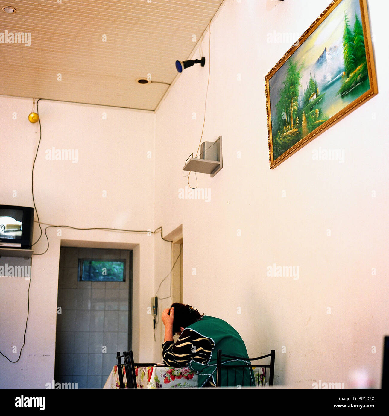 a restaurant in Chouchi, Nagorno Karabakh Stock Photo - Alamy