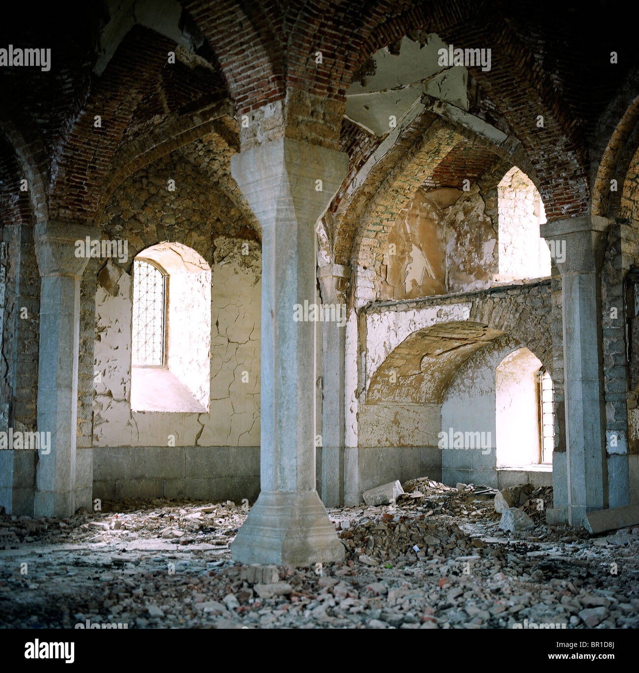 Destroyed church in chouchi hi-res stock photography and images - Alamy