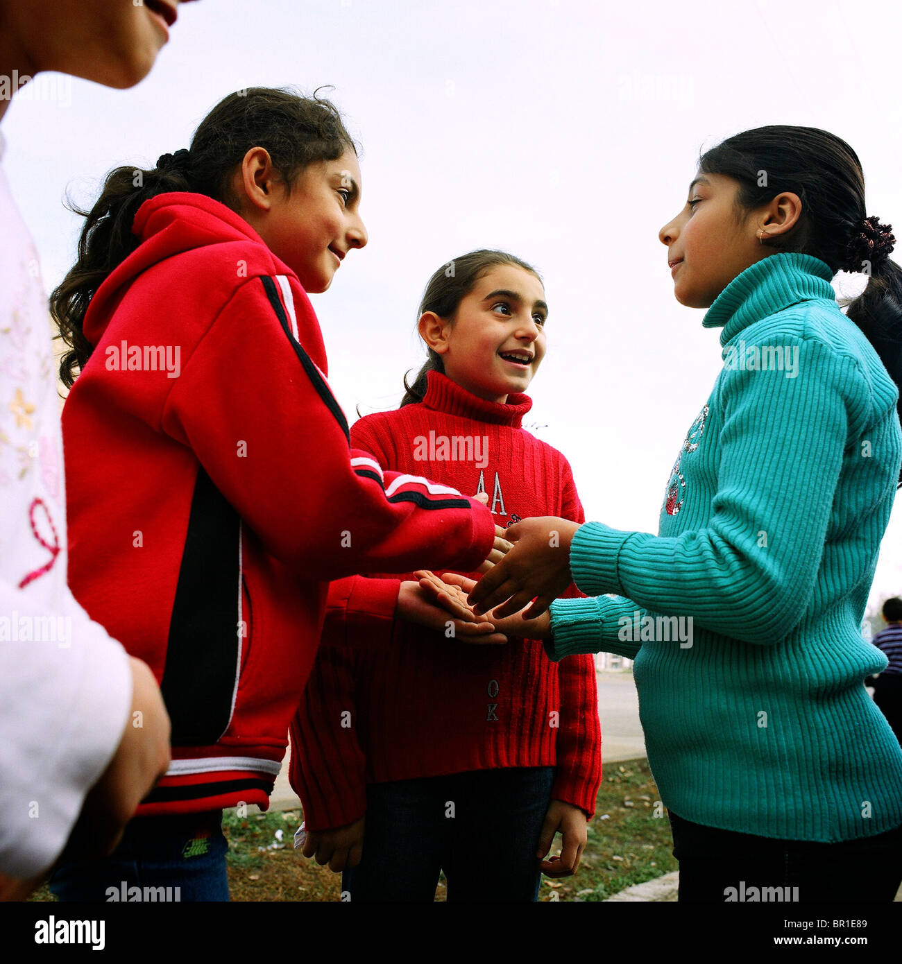 Kids in Chouchi, Nagorno Karabakh Stock Photo - Alamy