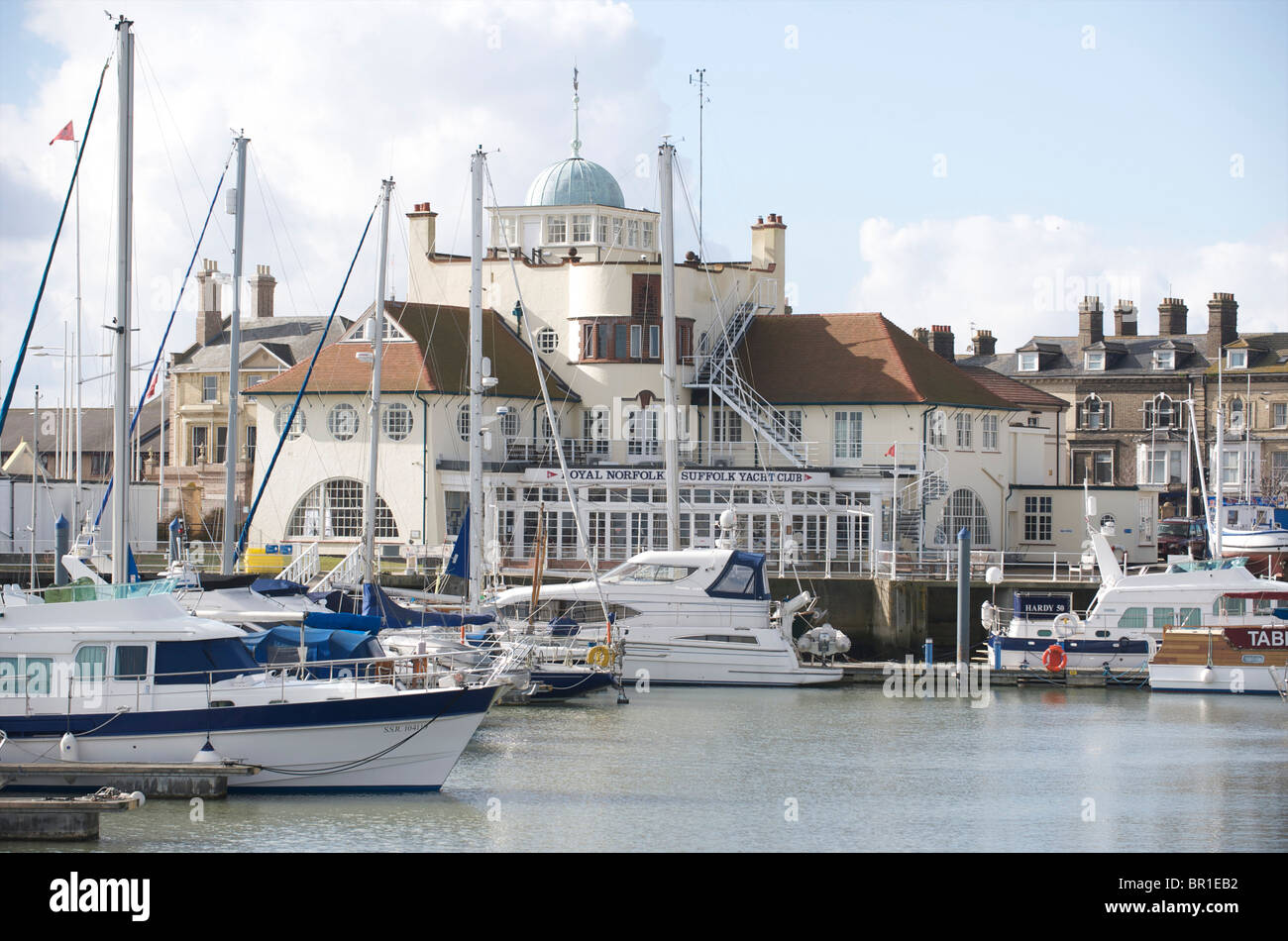 The Suffolk Port Town of Lowestoft Stock Photo - Alamy