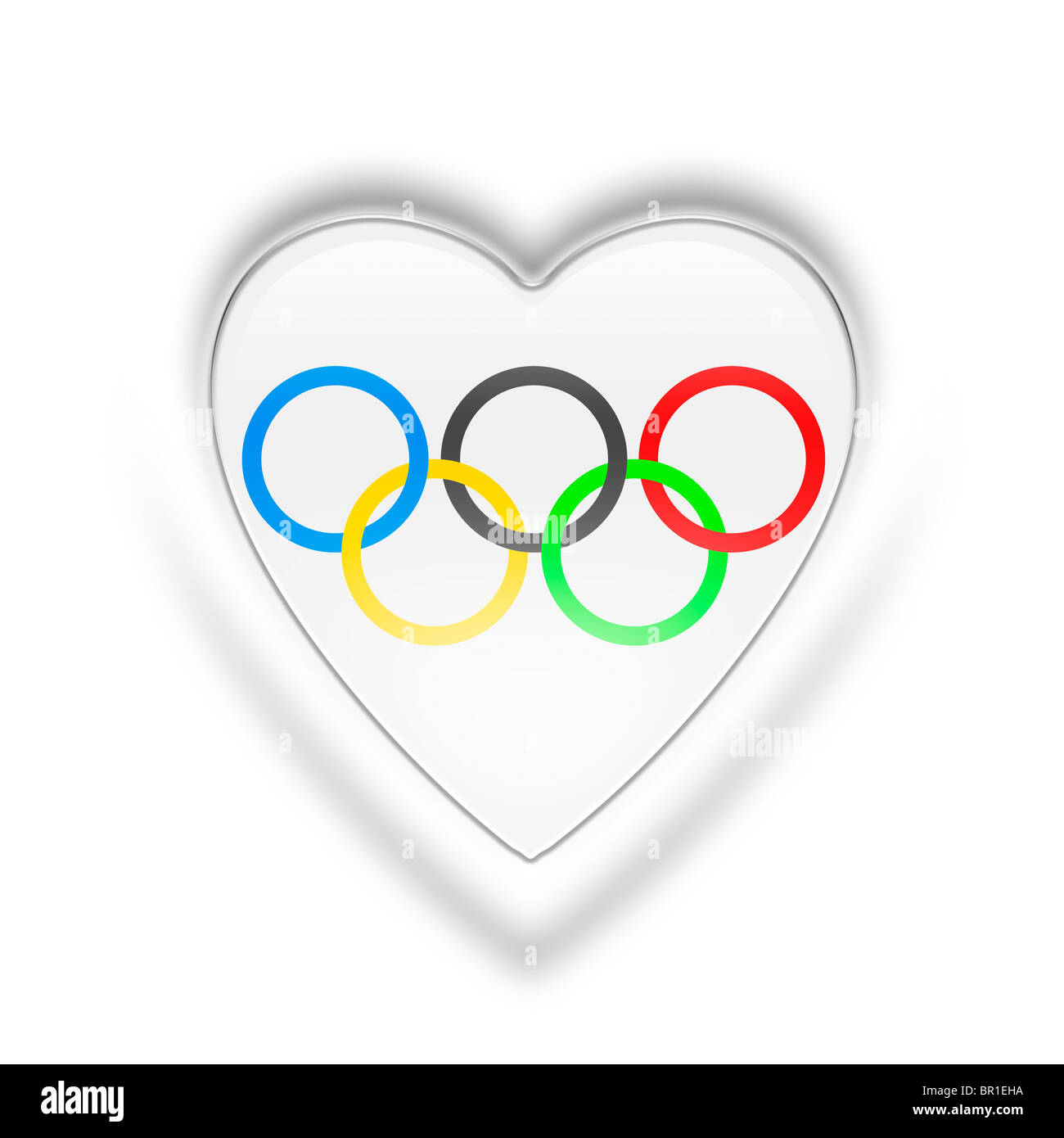 Olympic Movement Games flag Stock Photo - Alamy