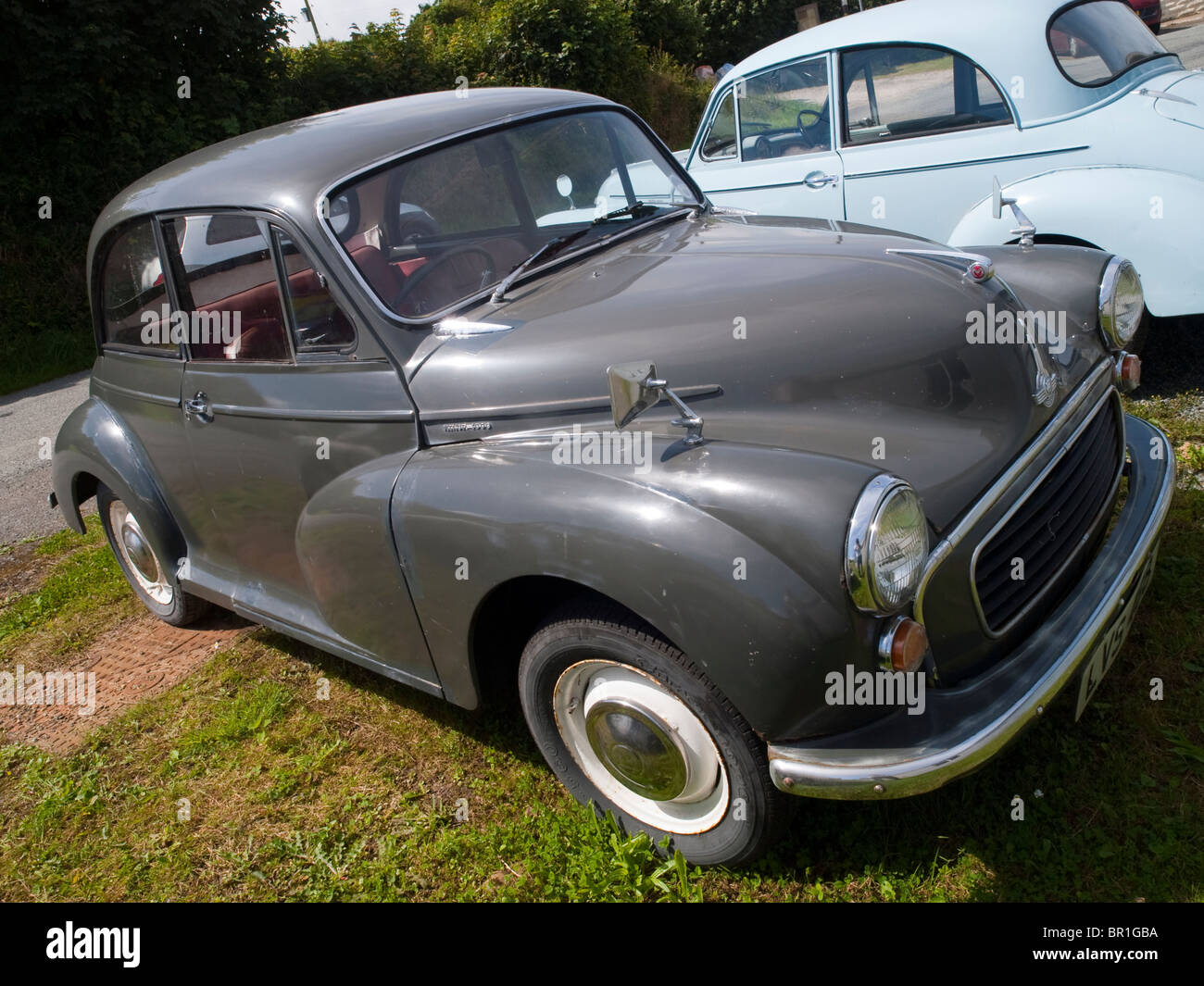 Classic Morris Minor motor cars Stock Photo - Alamy