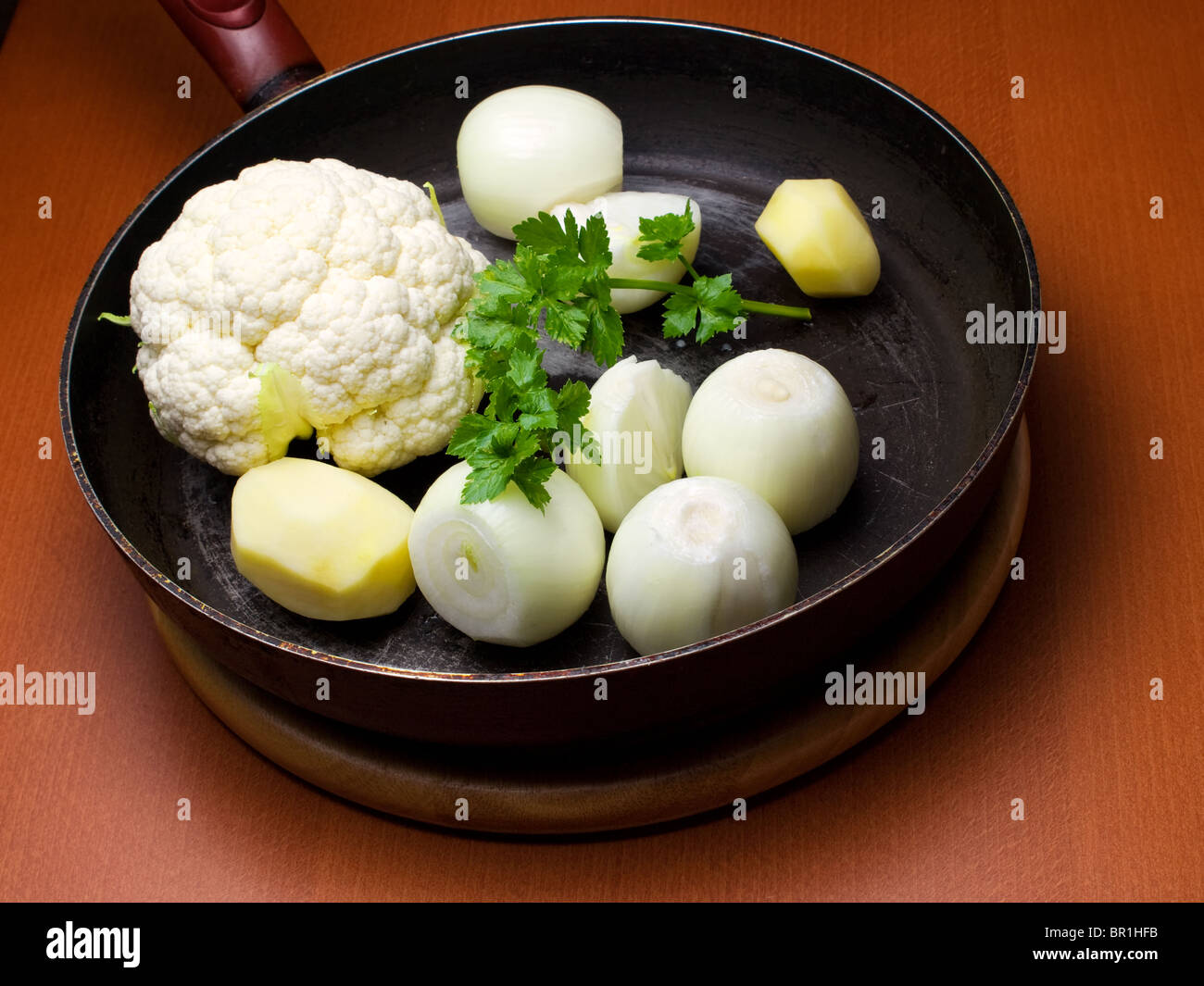 Various fresh vegetables ready for cooking Stock Photo - Alamy