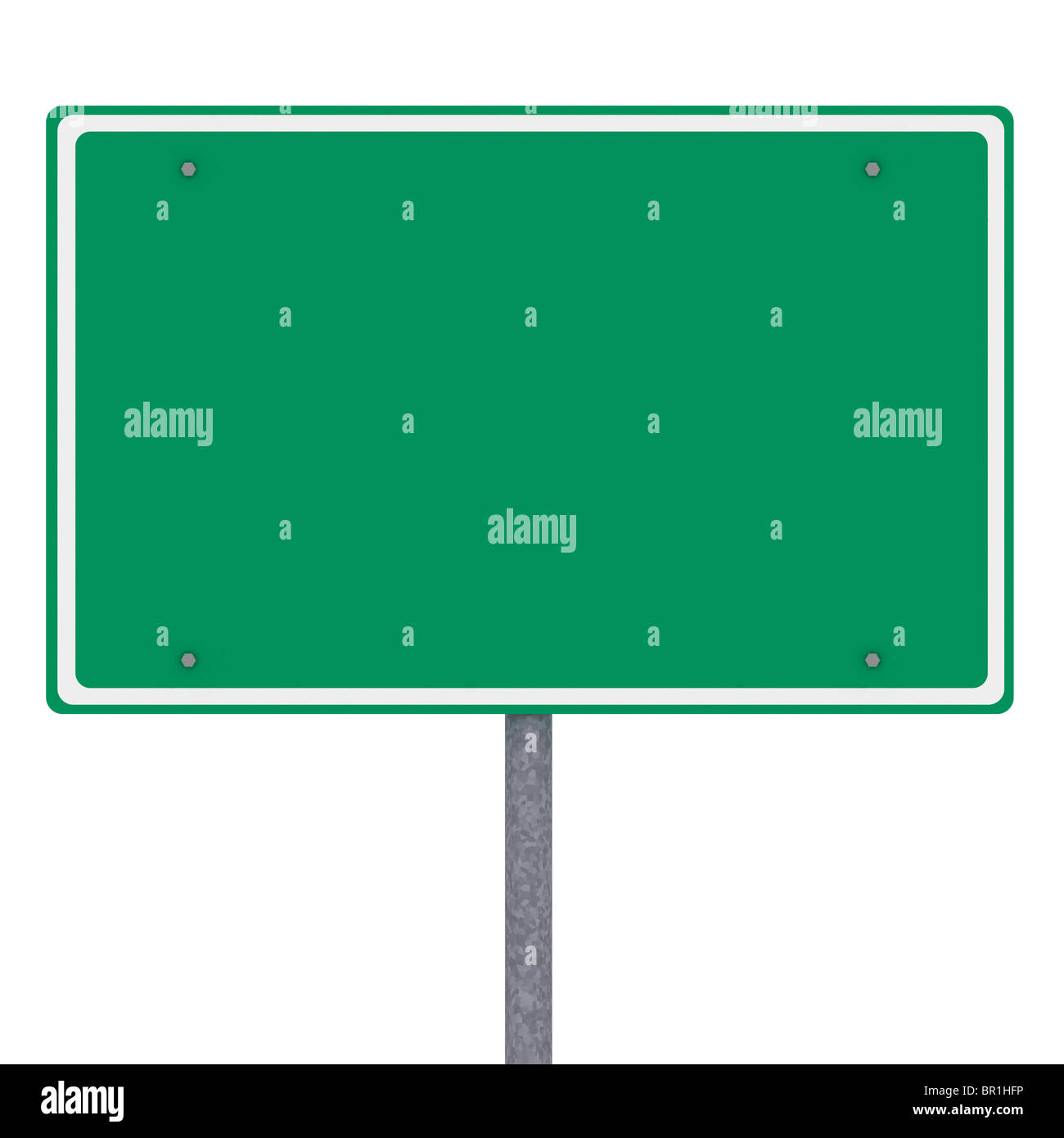 Blank American city limits sign Stock Photo - Alamy