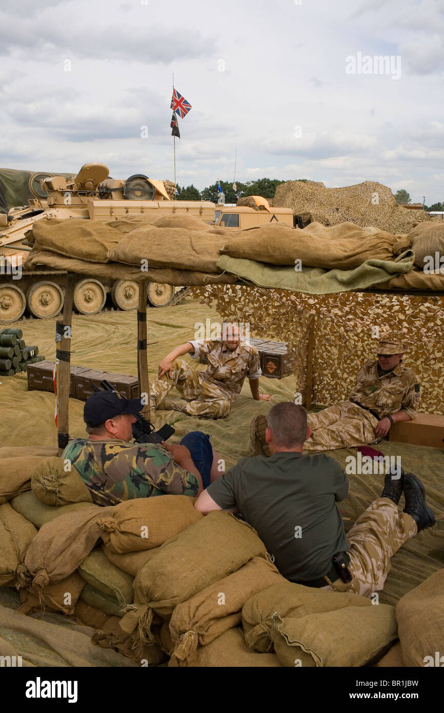 Gulf War enthusiasts at the annual War & Peace Show Stock Photo - Alamy