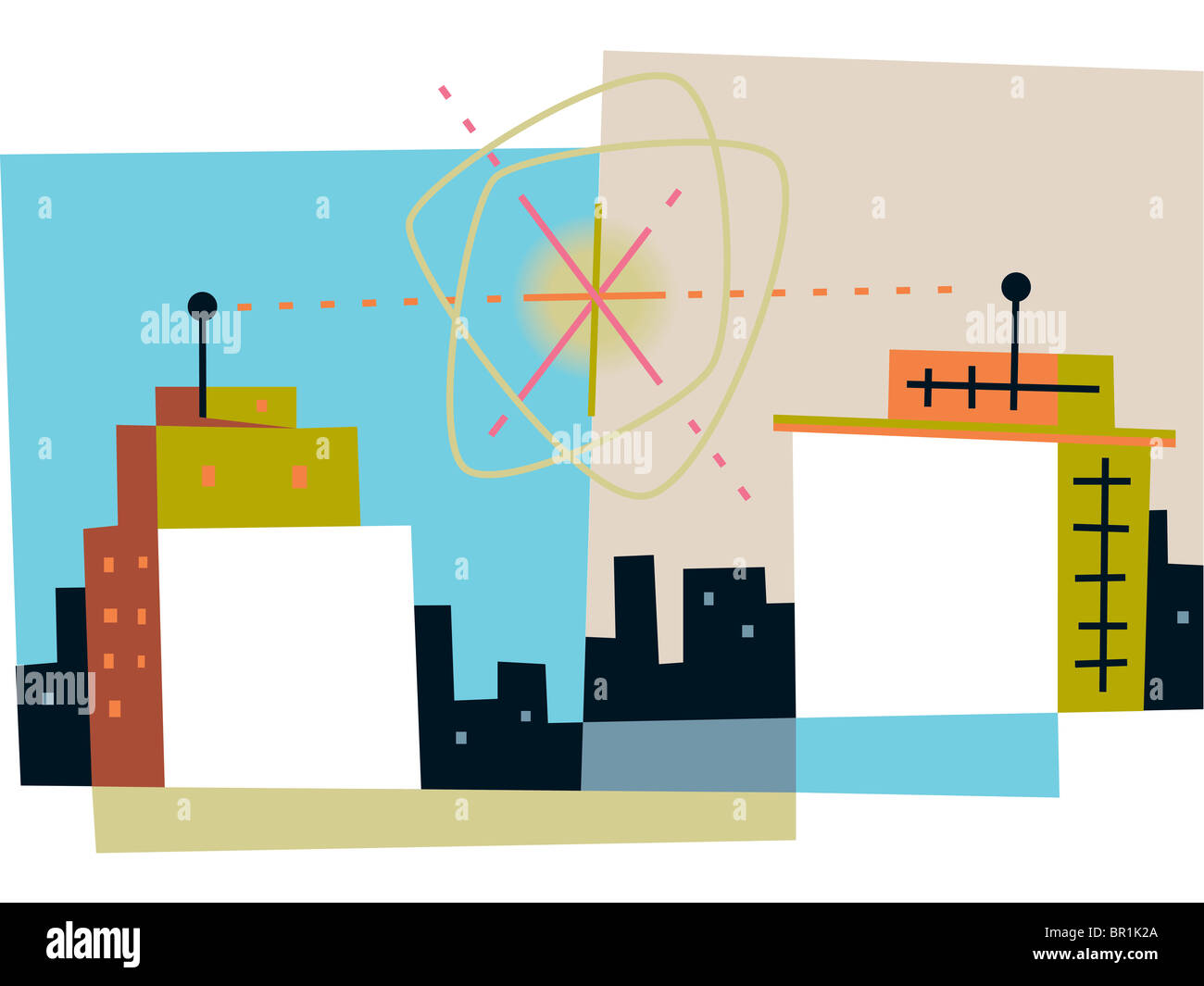 Two buildings connected hi-res stock photography and images - Alamy