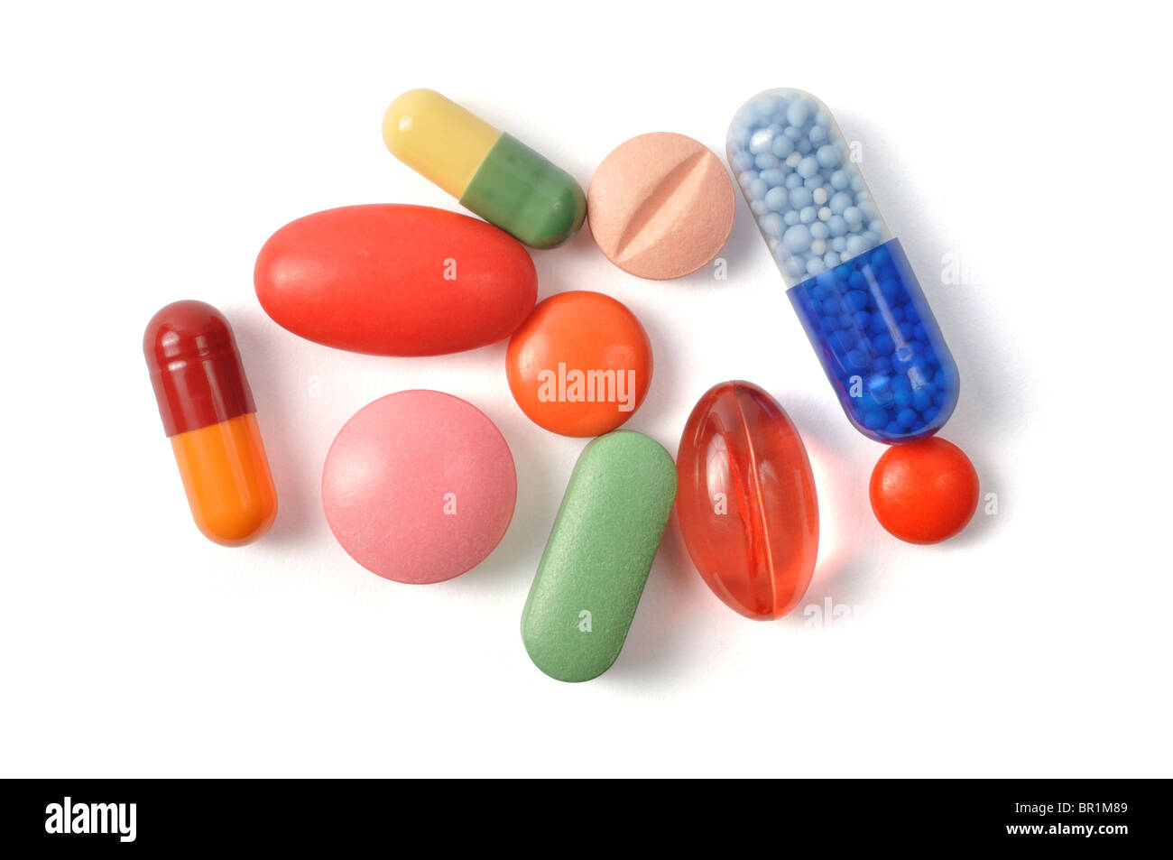 Capsules and Pills Stock Photo - Alamy