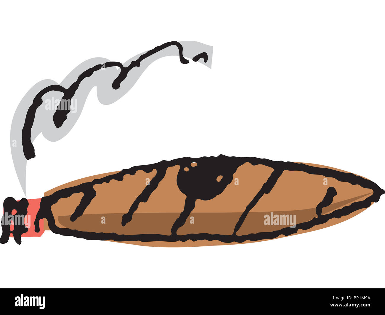 Cigar smoke cut out hi-res stock photography and images - Alamy