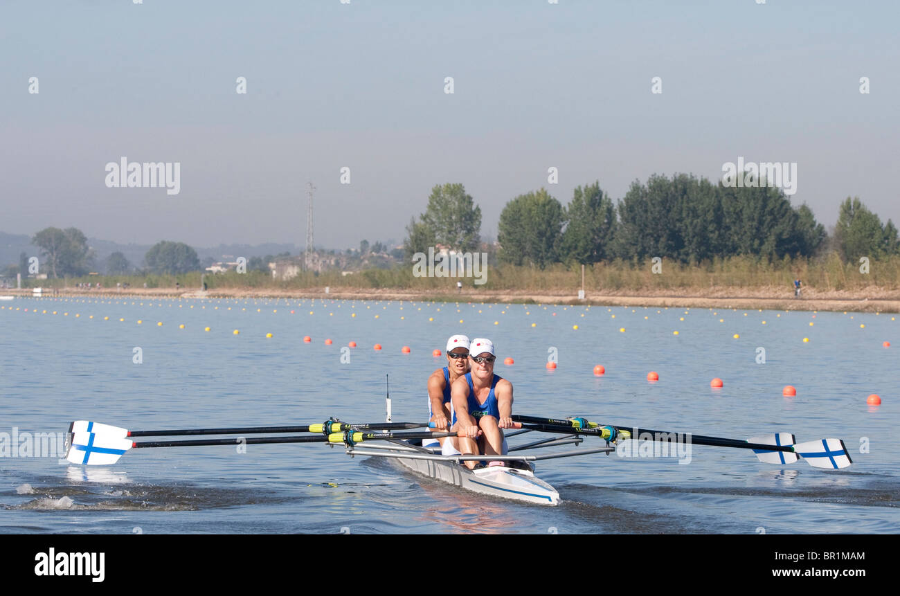 MONTEMOR-O-VELHO, PORTUGAL 10/09/2010. The 2010 European Rowing ...