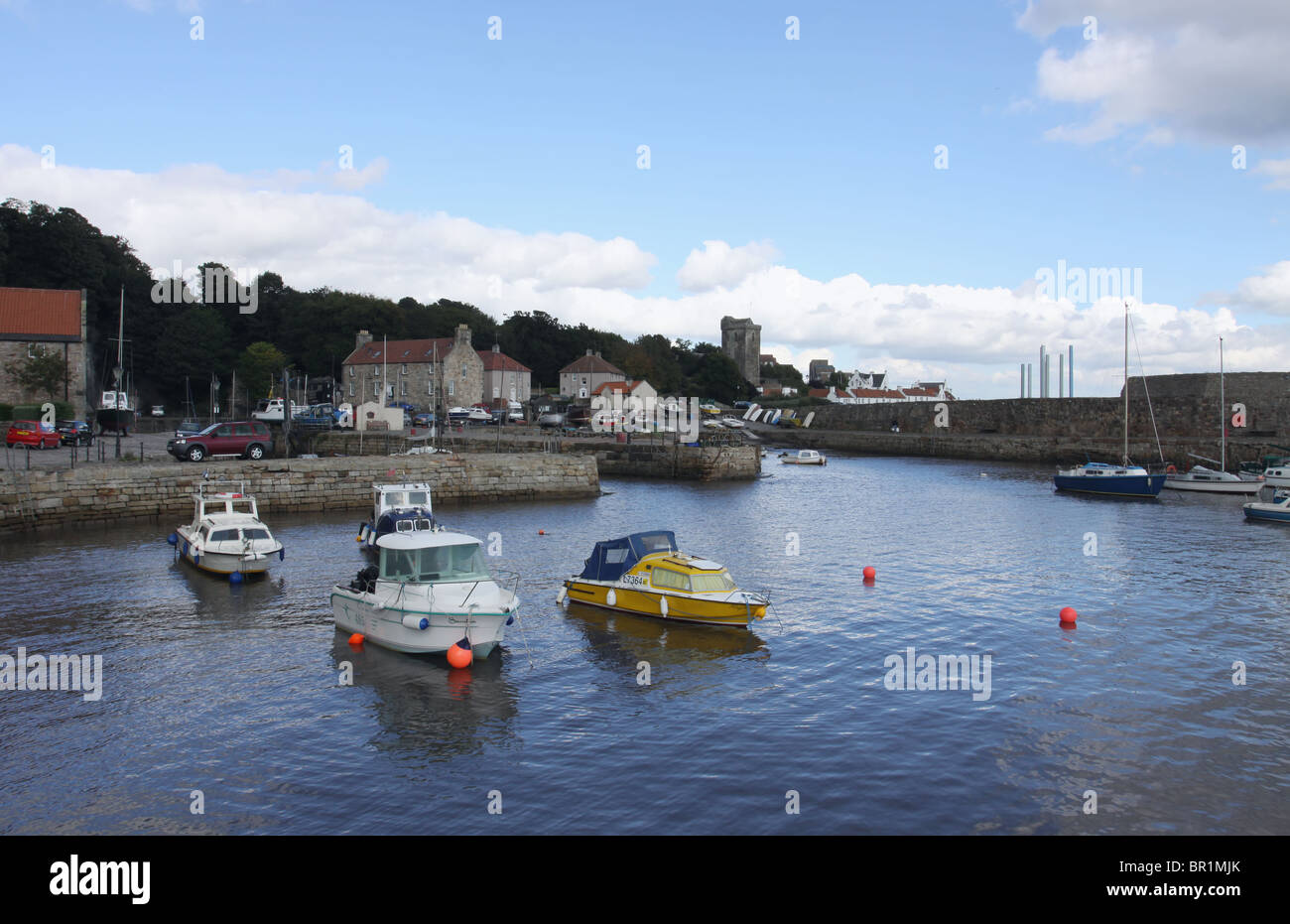Dysart harbour Fife Scotland September 2010 Stock Photo - Alamy