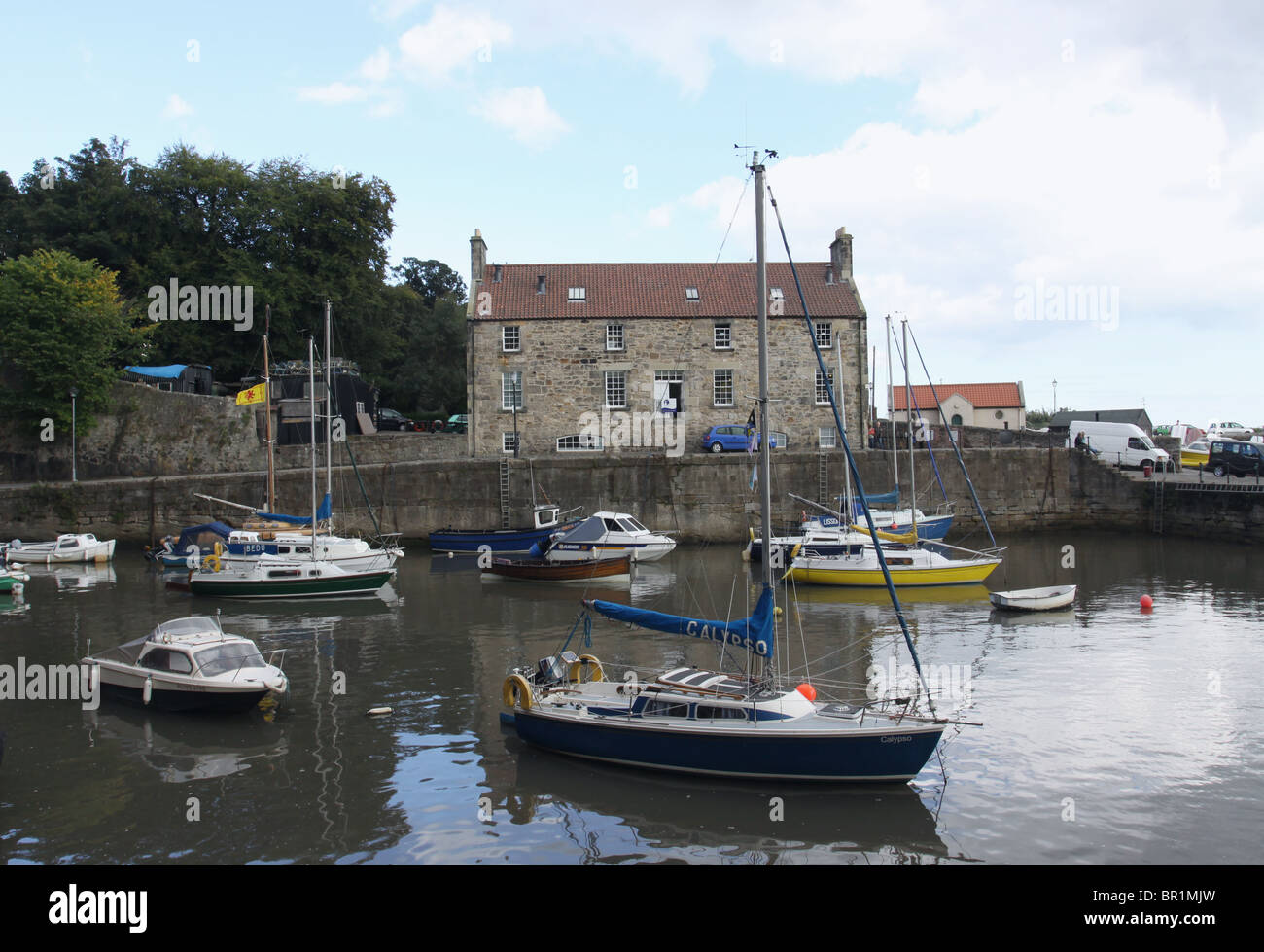 Dysart harbour Fife Scotland September 2010 Stock Photo - Alamy