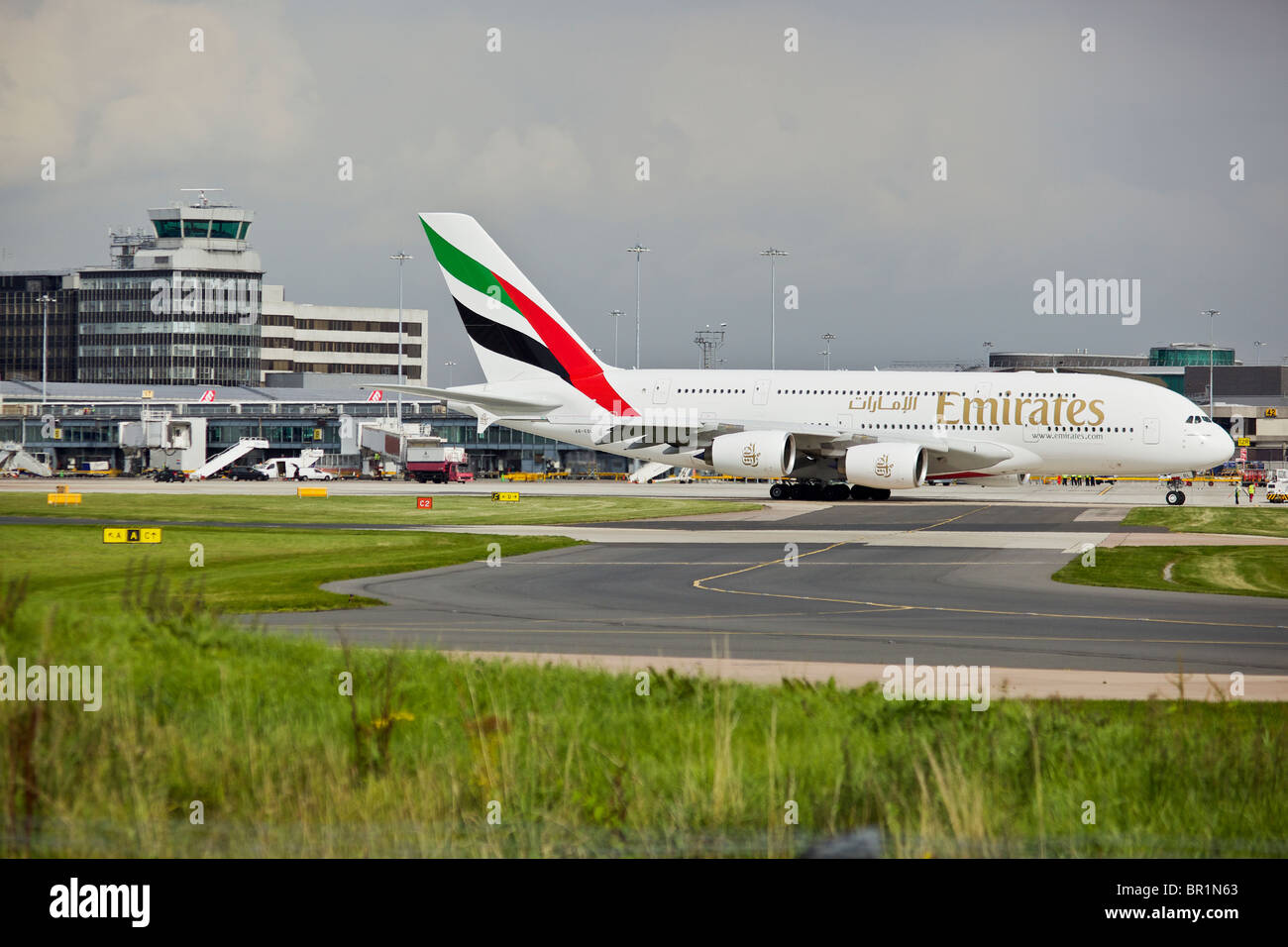 Manchester Airport And Emirates Stock Photos & Manchester Airport And ...