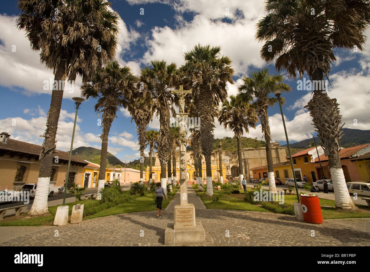 Parque Union, Antigua, Guatemala Stock Photo - Alamy